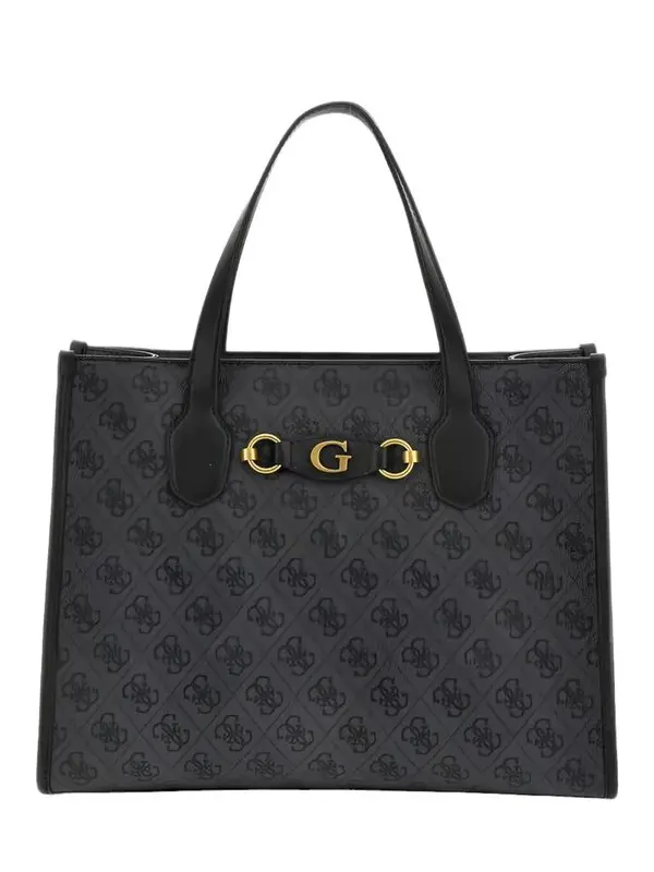 Guess Izzy Logo-print Tote Bag - Grey