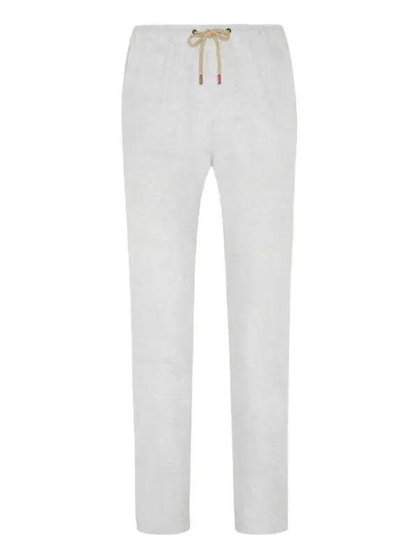 Kiton Drawstring Elasticated Trousers - Grey
