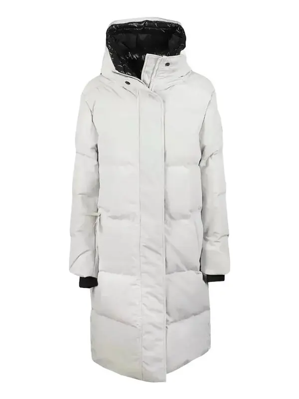 Canada Goose Louise Quilted Hooded Coat - Grey