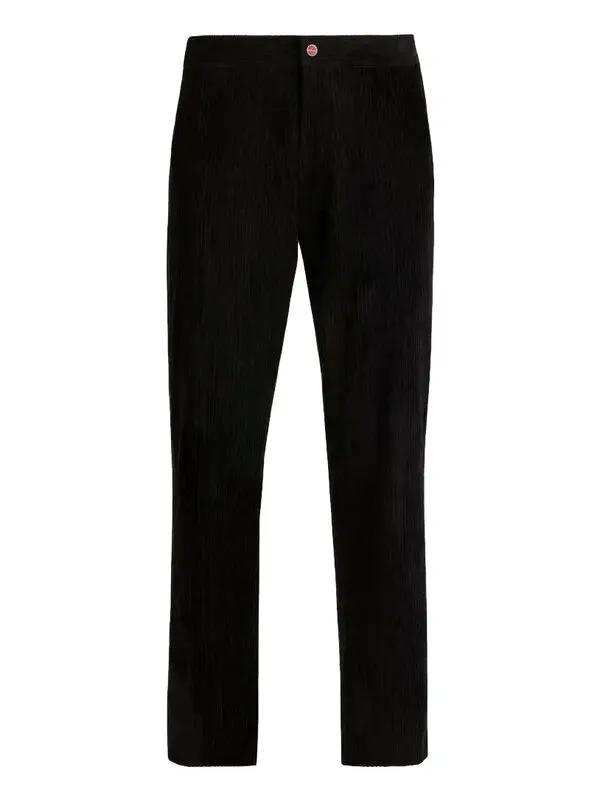 Kiton Corduroy Trousers - Black