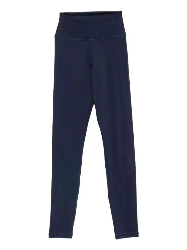 Sporty & Rich Logo-print Leggings - Blue