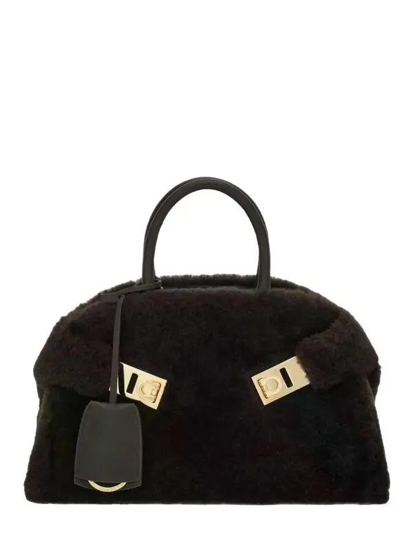 FERRAGAMO Hug Handbag - Brown