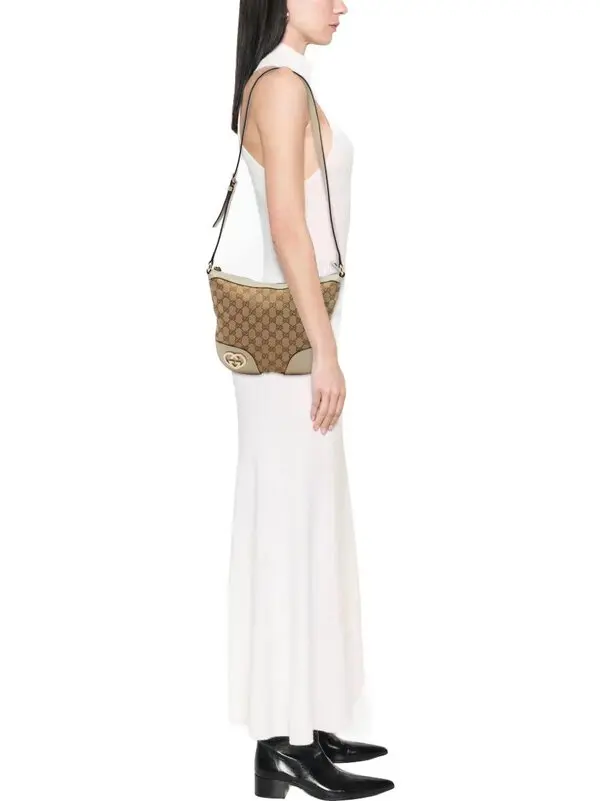 Gucci 2016-2026 Gg Canvas Lovely Crossbody Bag - Neutrals