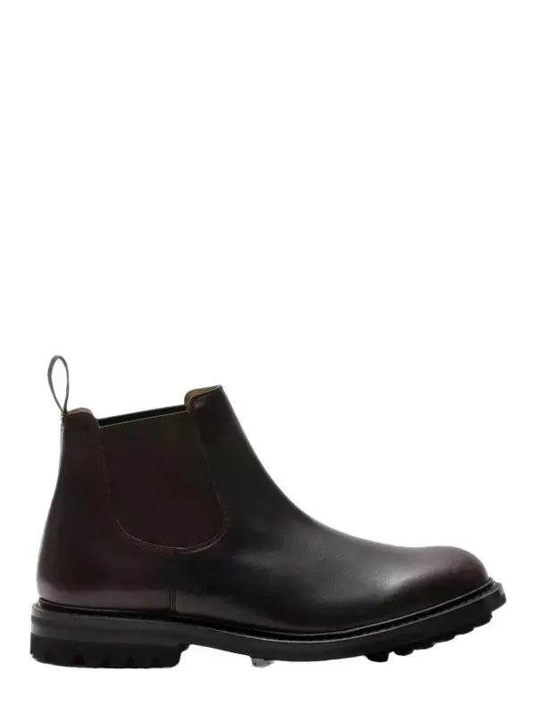 Church's Fumé Brushed Leather Chelsea Boots - Brown