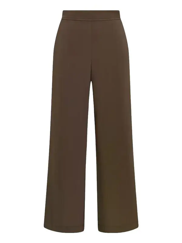 Malìparmi Cady Flared Trousers - Brown