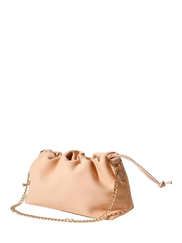 POP UPS BRAND Neutrals Puff Clutch Tan - Brown