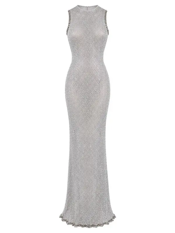ISKRA Femme Fatale Dress - Silver