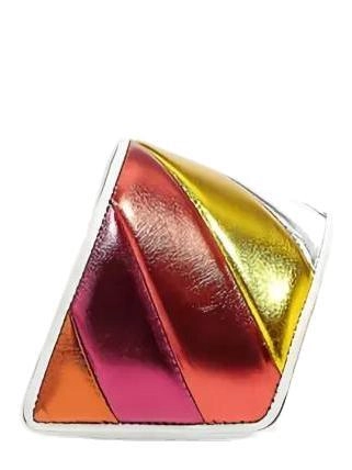 FERRAGAMO Leather Slides - Red