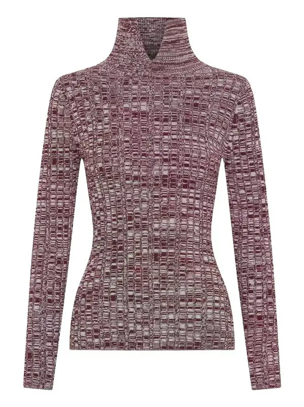 Anna Quan Sawyer Space-dye Top - Red