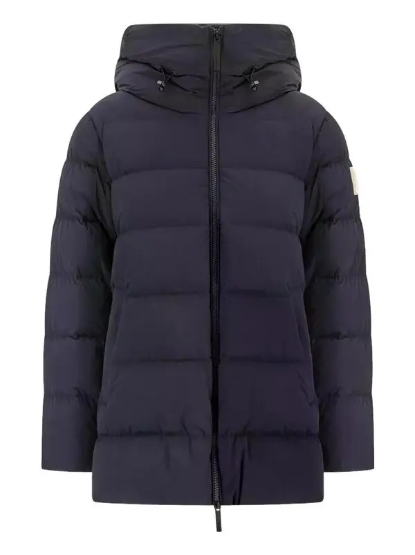 AFTER/LABEL Levi Hooded Padded Jacket - Blue