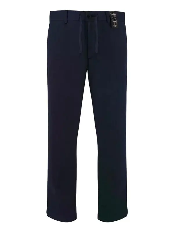 BOSS Drawstring Tapered Trousers - Blue