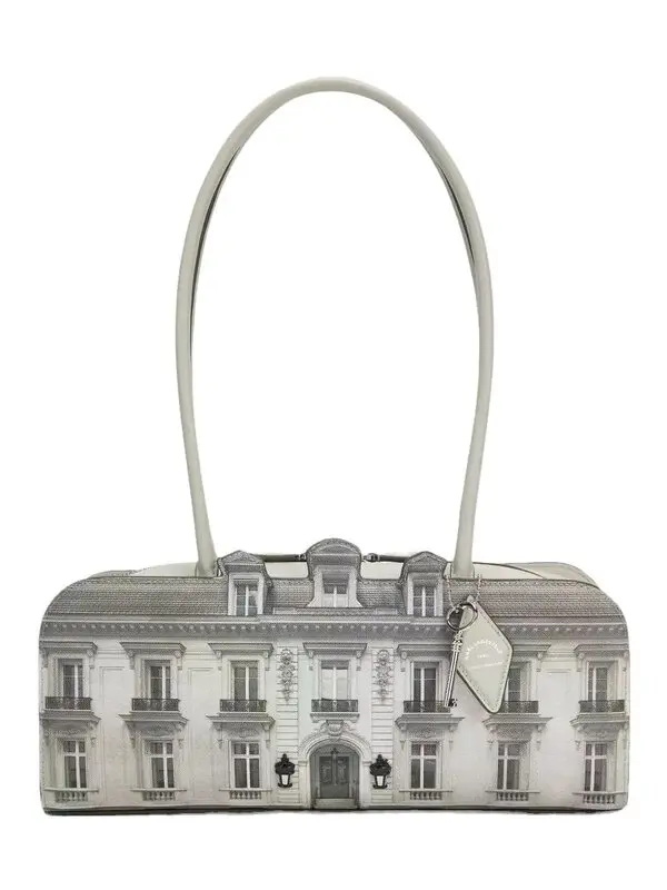 Karl Lagerfeld Rue St-guillaume Maison Shoulder Bag - Neutrals