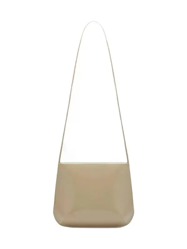 FANE Loge Glossy Shoulder Bag - Neutrals