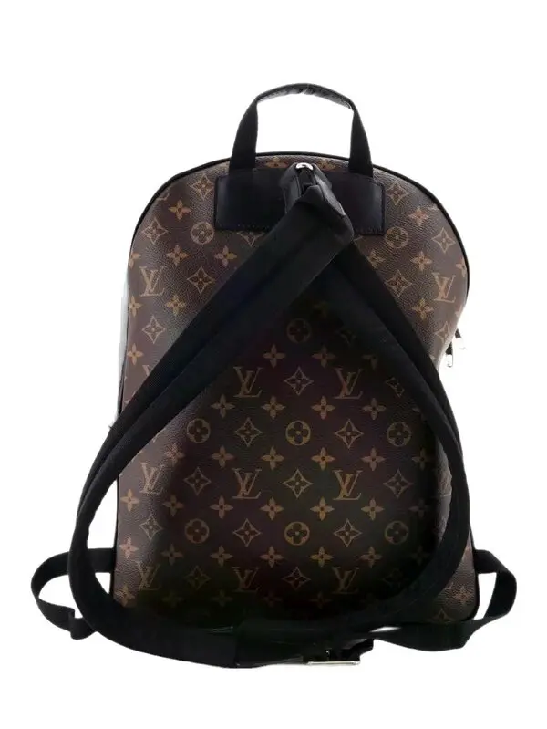 LOUIS VUITTON Josh Nm Macassar Monogram Canvas Backpack - Brown