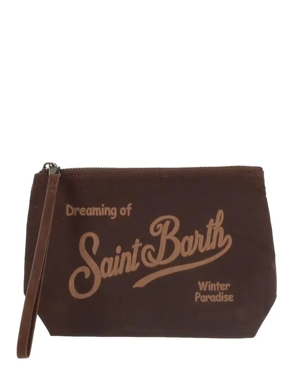 MC2 SAINT BARTH Aline Tartan Waxed Cotton Mini Handbag - Fa02