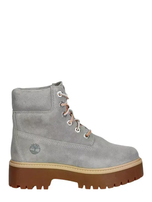 Timberland Stone Street Platform Boots - Grey