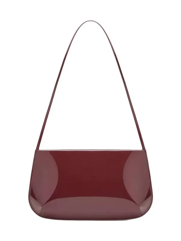 FANE Bra Patent-leather Shoulder Bag - Red