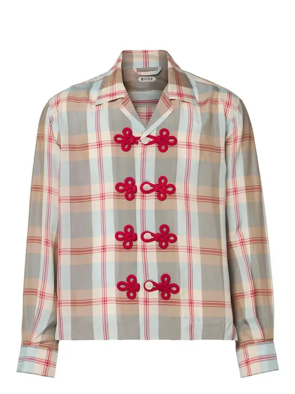 BODE Canyon Checked Shirt - Multicoloured