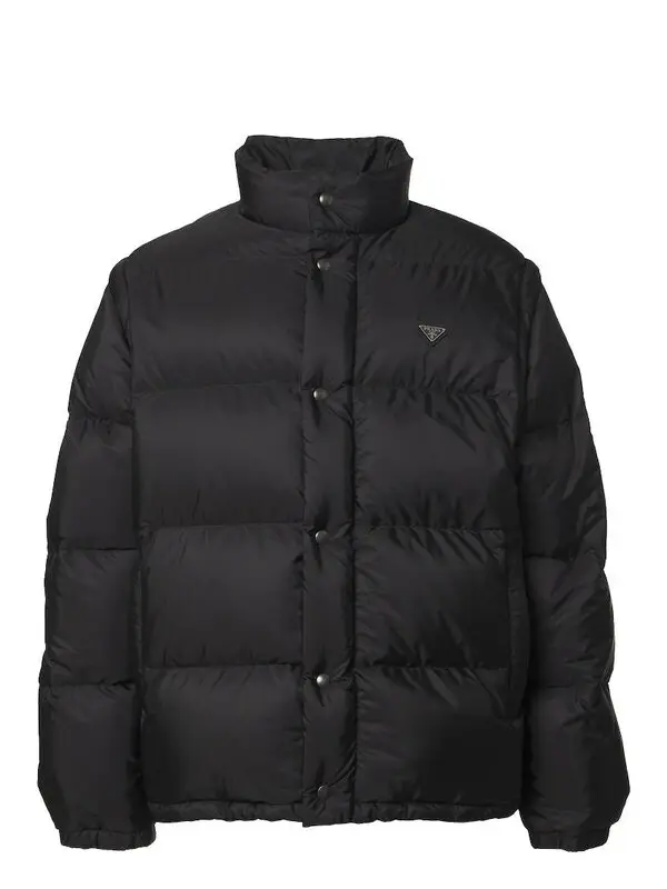 Prada Re-nylon Down Jacket - Black