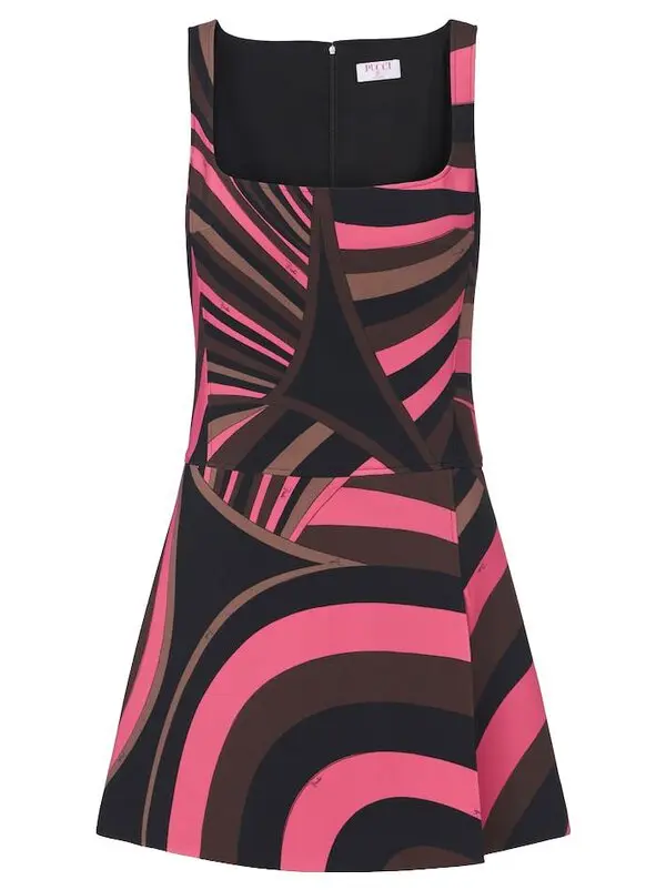 Emilio Pucci Iride Cady Minidress - Multicoloured