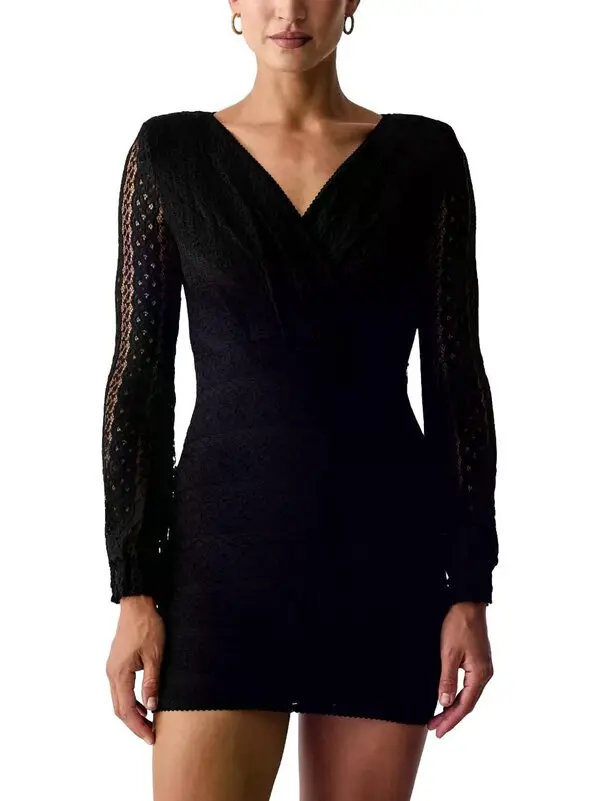 Charo Ruiz Ibiza Olia Mini Dress - Black