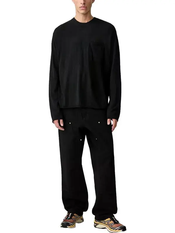 REPRESENT Gh Knitted Long-sleeve Top - Black