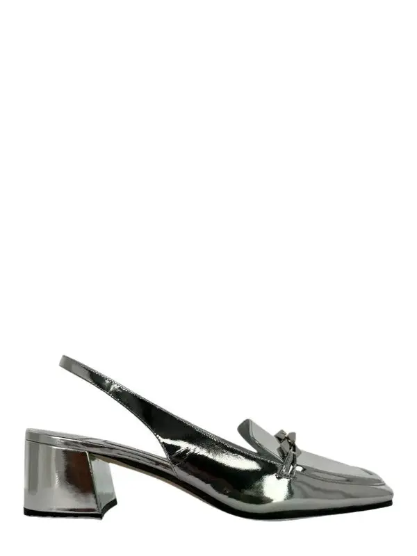JIMMY CHOO Diamond Tilda Slingback Pumps - Silver