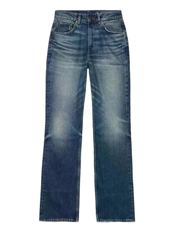 ALLSAINTS Rue Bootcut Jeans - Blue