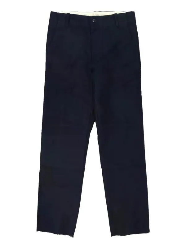 FORTELA Hector Raw-cut Trousers - Blue