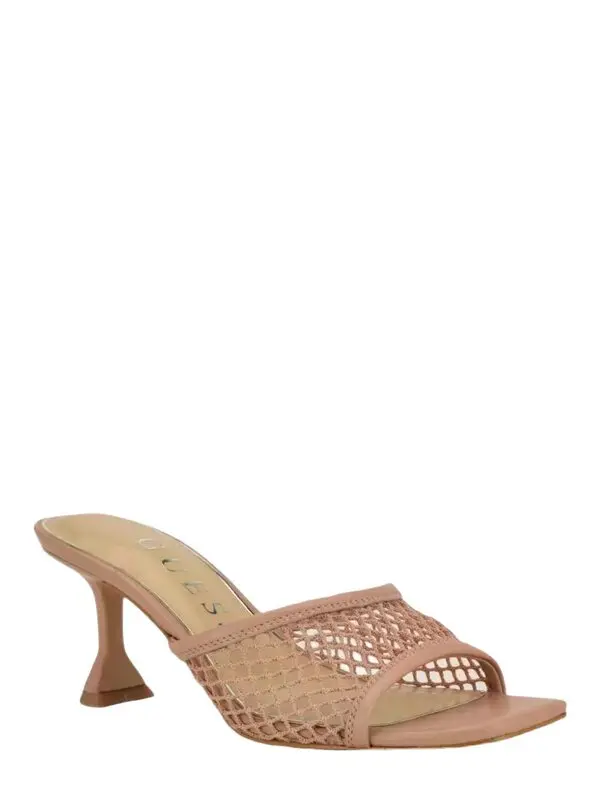Guess Kebba Mesh Sandals - Neutrals