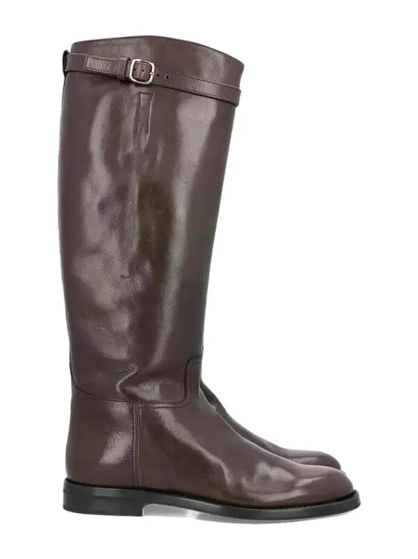 Church's Michelle G Leather Riding Boots - Brown