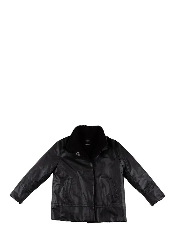LO NEEL Clara Oversized Winter Bomber - Black