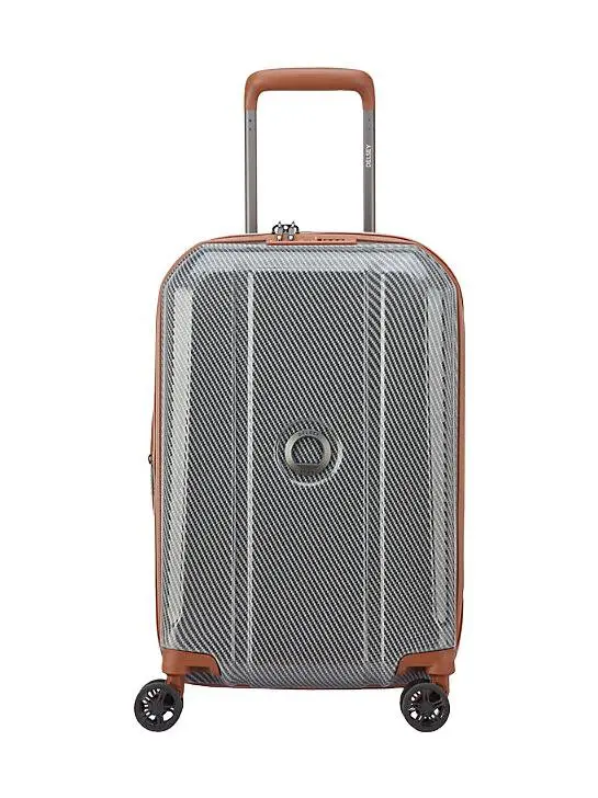 DELSEY Helium Ultimate Cabin Expandable Suitcase 55cm - Silver