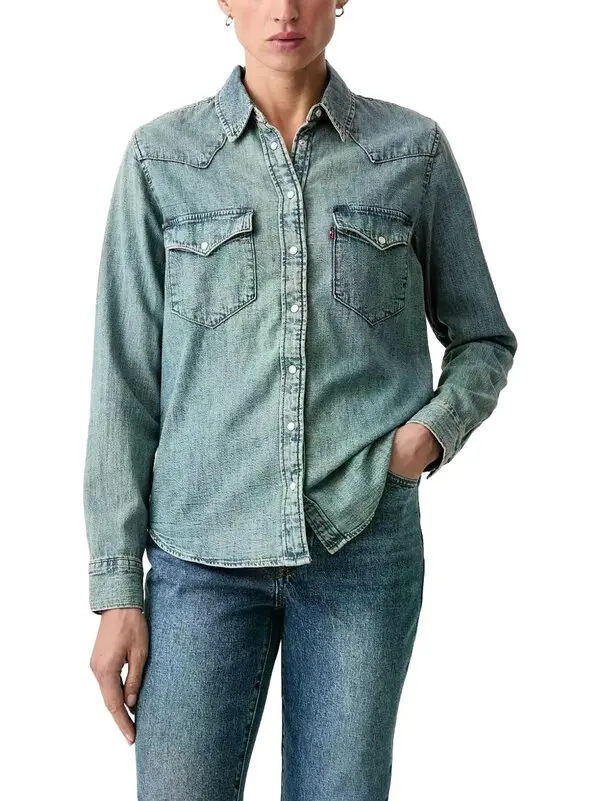 LEVI'S Ultimate Western-yoke Denim Shirt - Blue