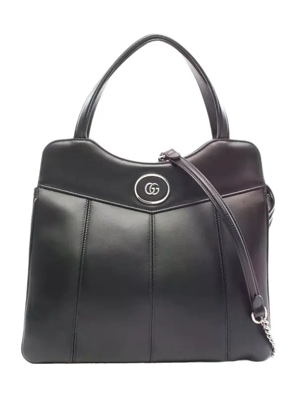 Gucci 2010s Petit Gg Tote Bag - Black