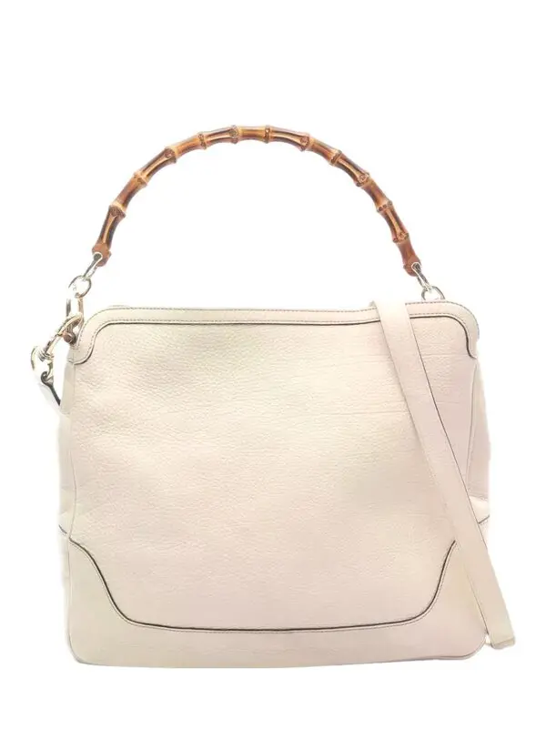 Gucci 2000s Diana Bamboo Shoulder Bag - Neutrals