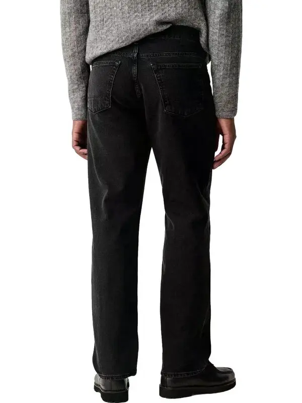 Lindbergh Faded-effect Jeans - Black