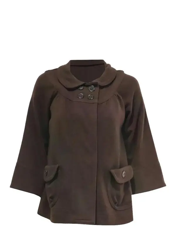 Marc Jacobs Peter Pan Collar Jacket - Brown