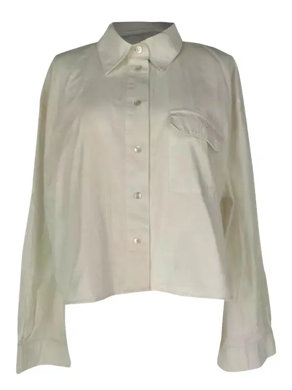 ANINE BING Travis Shirt - Neutrals