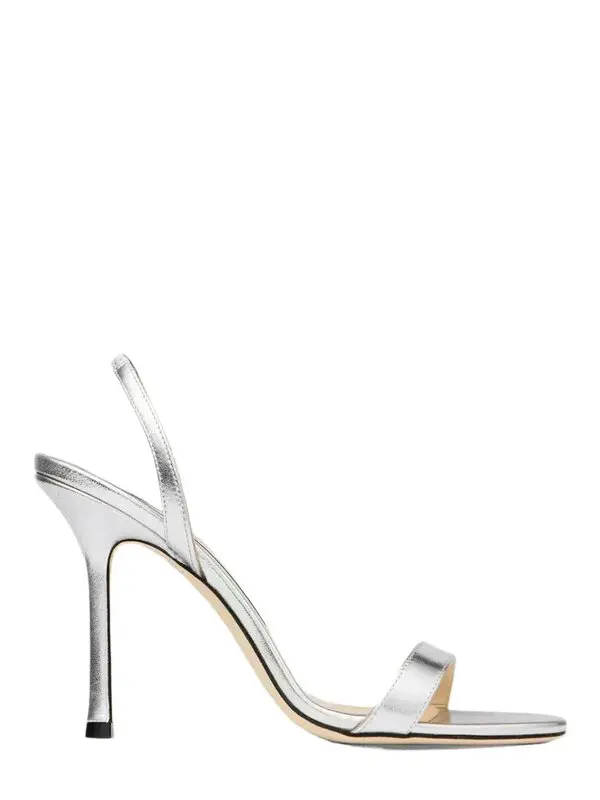 JIMMY CHOO Jenn 100 Sandals - Silver