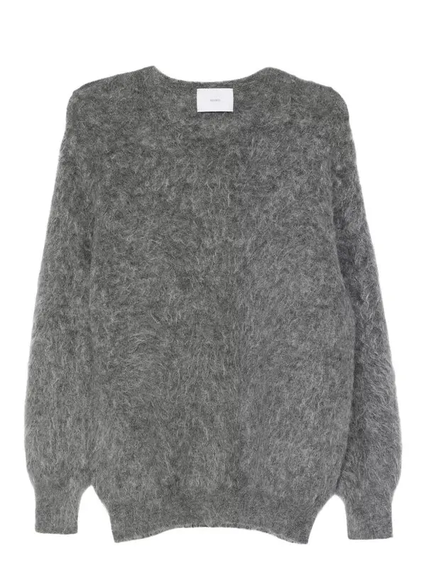 SSSTEIN Brushed Mohair-blend Sweater - Grey
