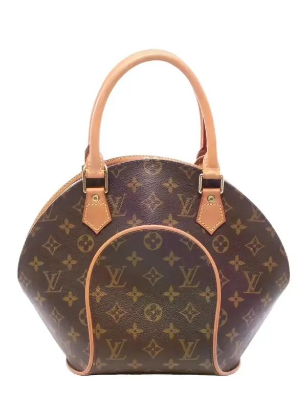 LOUIS VUITTON 1998 Pm Ellipse Monogram Canvas Tote Bag - Brown
