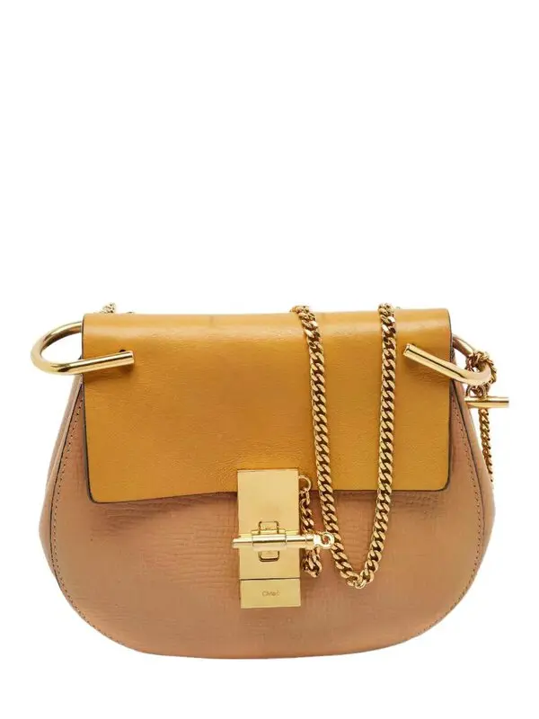 Chloé 2016 Small Drew Turn-lock Cross Body Bag - Mustard Yellow