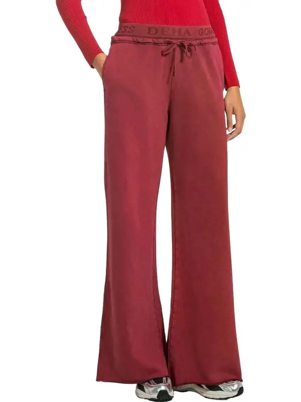 DEHA Marbled-effect Track Pants - Red