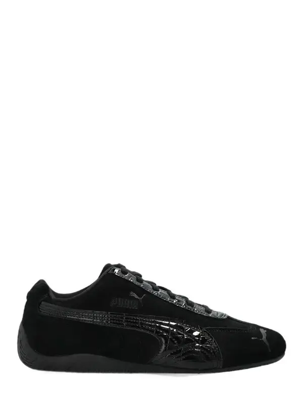 PUMA Speedcat Croco-texture Sneakers - Black