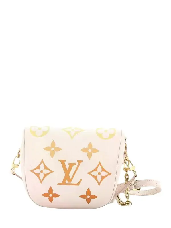 LOUIS VUITTON Bum Bag The Pool Monogram Empreinte Giant Mini Crossbody Bag - Neutrals