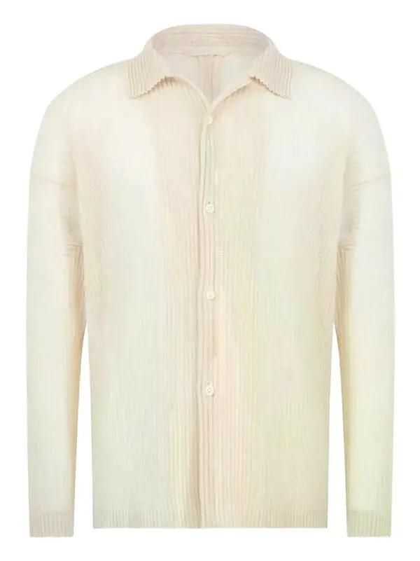 Issey Miyake Plissé Mesh Shirt - Neutrals