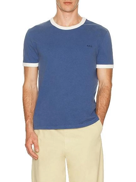 A.p.c. Contrast T-shirt - Blue