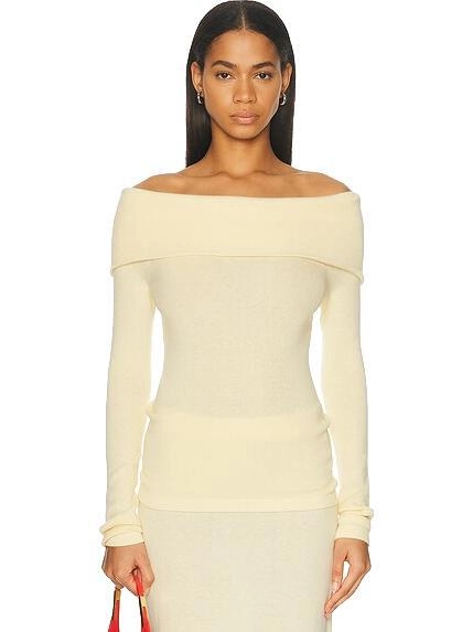 LISA YANG Claudina Top - Limone