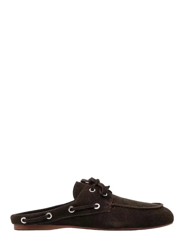 Senso Beau Flat Mules - Brown